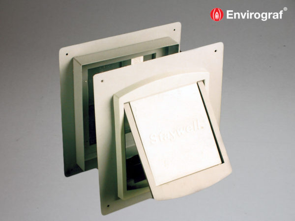 Fireproof Frame for Fire Door Animal Flap (Product 118) — Fire ...