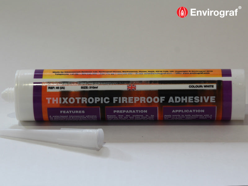 Water-Based Intumescent Adhesive (Product 46) — Fire Prevention Products